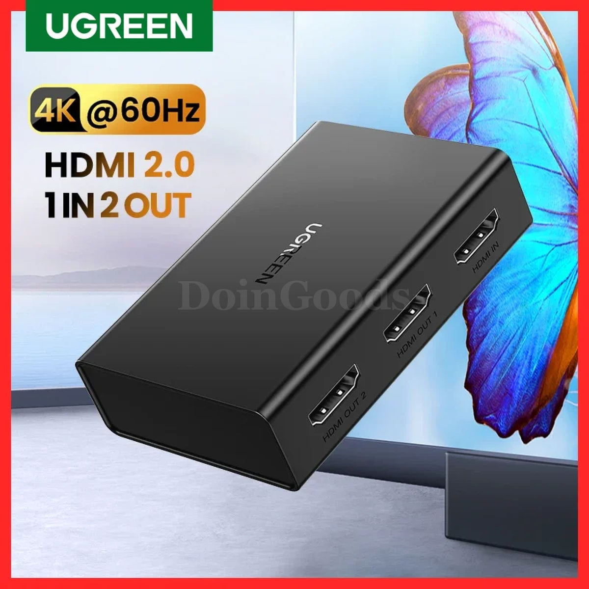 ugreen-hdmi-splitter-1-in-2-out-4k60hz-compatible-dual-monitor-hdcp-3d ...