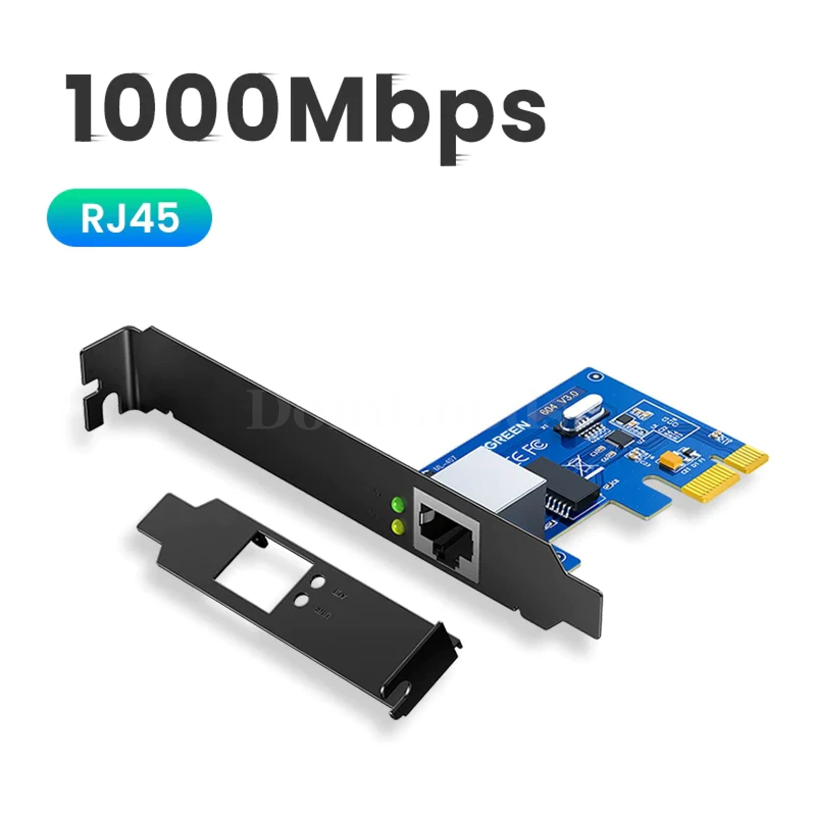 Ugreen PCIE Ethernet Adapter 1000Mbps/5Gbps Expansion Card RJ45 Lan ...