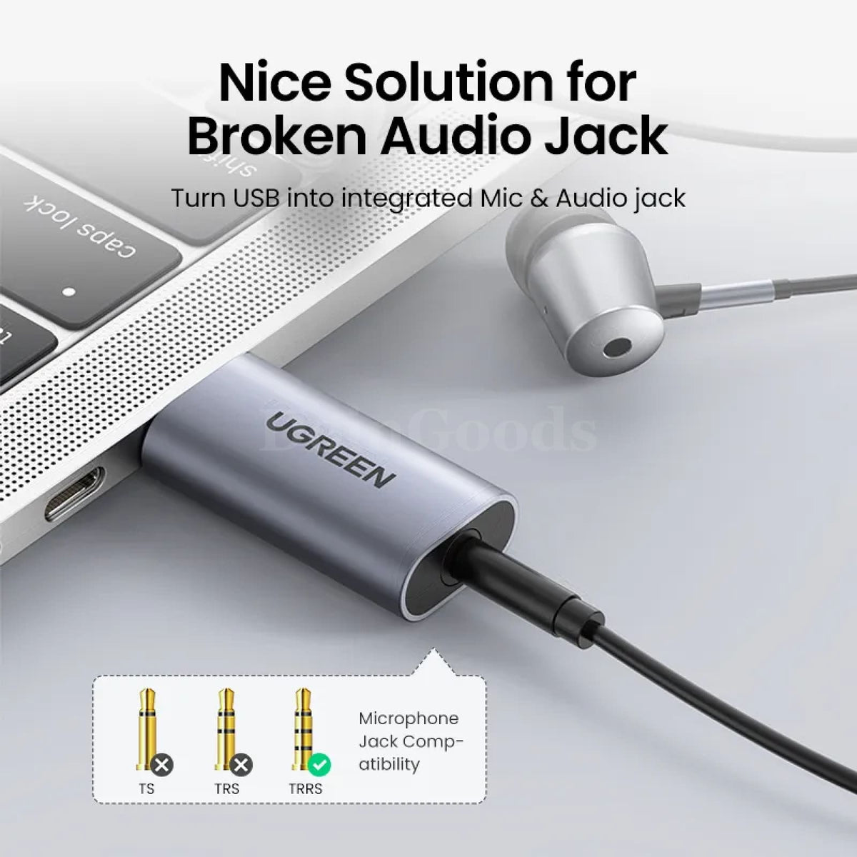 ugreen-usb-sound-card-adapter-to-3-5mm-for-earphone-mic-pc-laptop-ps54 ...